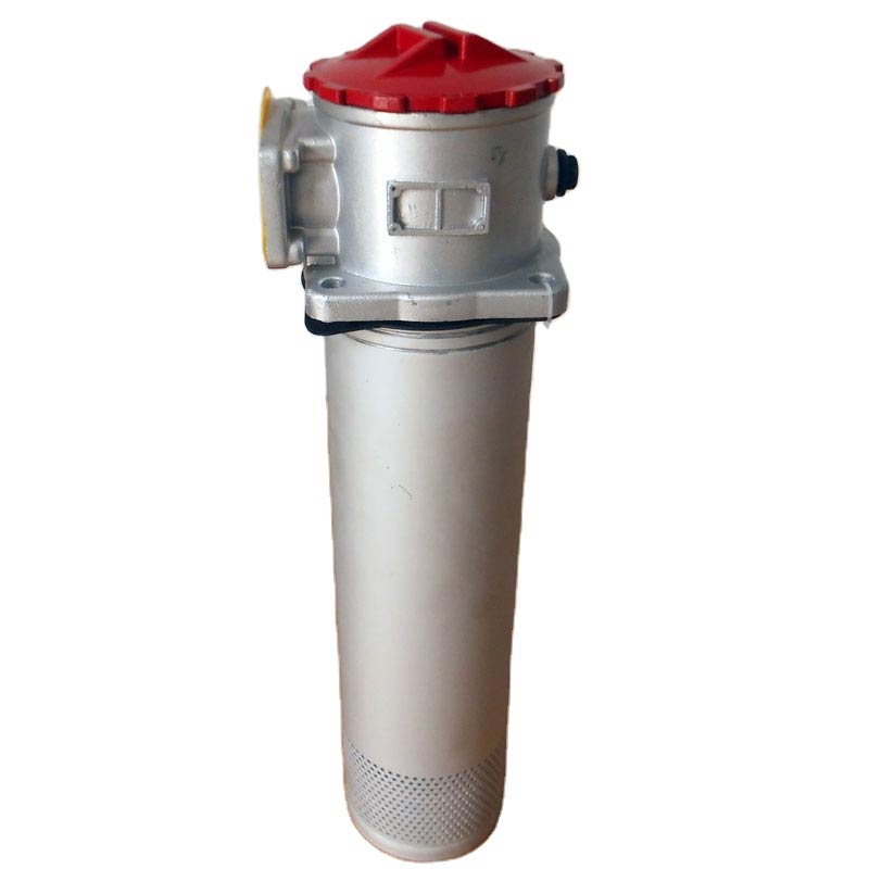 Hydraulic oil filter housing